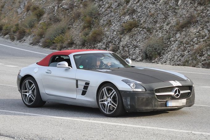 Spy Shots: 2015 Mercedes-Benz SLS AMG "Final Edition" - MBWorld