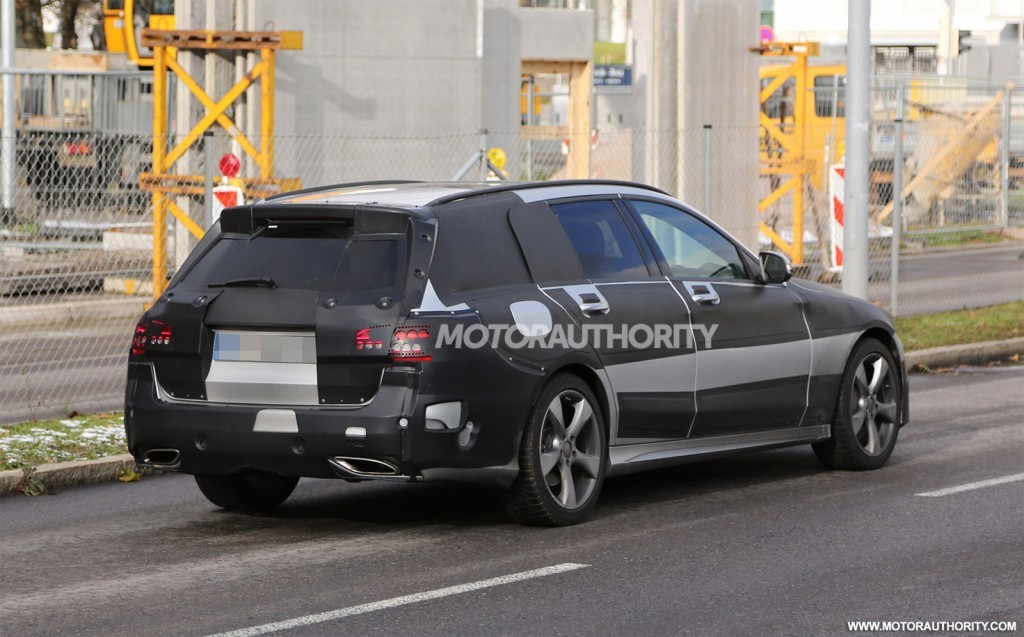 2015 Mercedes-Benz C-Class Wagon Spy Shots - MBWorld