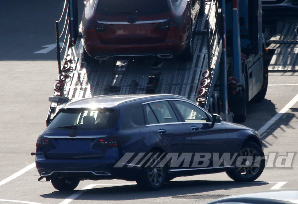 Spy Shots: Mercedes C-Class Wagon Spotted! - MBWorld