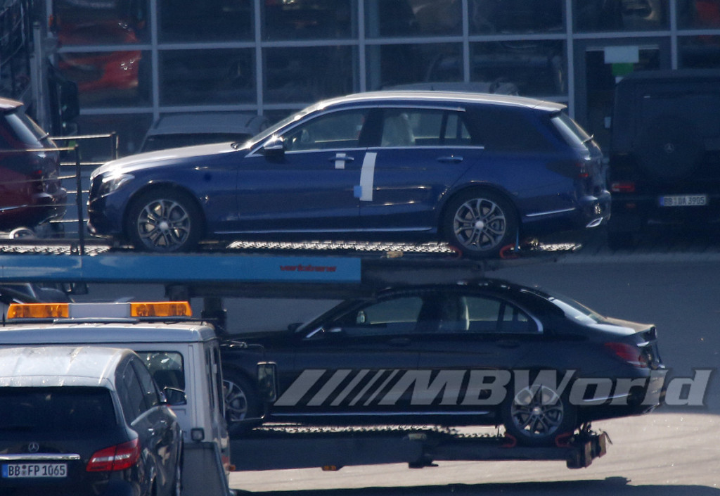 Spy Shots: Mercedes C-Class Wagon Spotted! - MBWorld