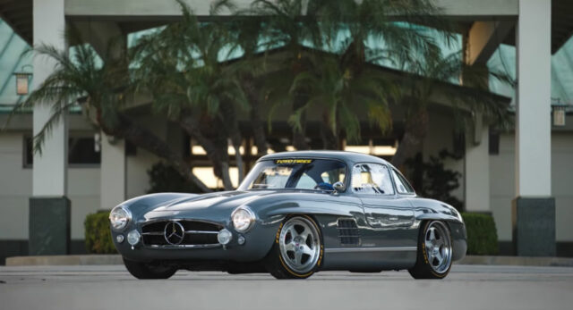 Common SLK Gets Extraordinary 300SL Gullwing Transformation