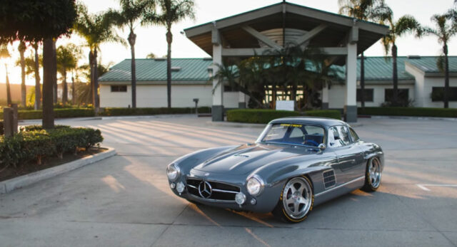 Common SLK Gets Extraordinary 300SL Gullwing Transformation